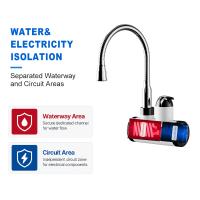 China ABS Material Electric Heating Tap with 3300W Power and 3s Fast Heating for Bathroom Hot and Cold Water for sale