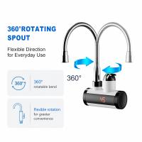 China ABS Material Electric Heating Tap with 3300W Power and 3s Fast Heating for Bathroom Hot and Cold Water for sale