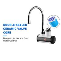 China ABS Material Electric Heating Tap with 3300W Power and 3s Fast Heating for Bathroom Hot and Cold Water for sale