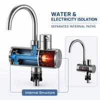 China 3s Fast Heating 3300W Electric Water Tap with LED Digital Display and 304 Stainless Steel for sale