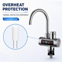 China 3s Fast Heating 3300W Electric Water Tap with LED Digital Display and 304 Stainless Steel for sale