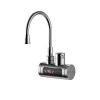 China 304 Stainless Steel 3300W Instantaneous Electric Water Heater Tap with LED Digital Display for sale