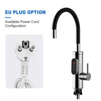 China 304 Stainless Steel 3300W Electric Heating Tap with 360° Free Rotation Instant Water Heater Tap for sale