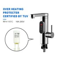 China 360 Degree Rotatable Outlet LED Temperature Display 3s Fast Heating Electric Water Heater Tap for sale