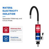 China Instant Hot Water Tap with 3s Fast Heating LED Digital Temperature Display and 360° Free Rotation for Kitchen for sale