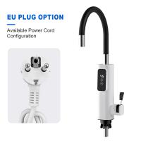 China Instant Hot Water Tap with 3s Fast Heating LED Digital Temperature Display and 360° Free Rotation for Kitchen for sale