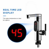 China 3300W Instant Electric Heating Faucet with 3s Fast Heating and 304 Stainless Steel for Bathroom for sale
