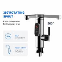 China 3300W Instant Electric Heating Faucet with 3s Fast Heating and 304 Stainless Steel for Bathroom for sale