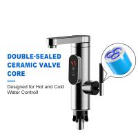China 3300W Instant Electric Heating Faucet with 3s Fast Heating and 304 Stainless Steel for Bathroom for sale