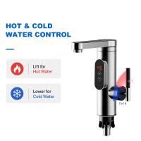 China 3300W Instant Electric Heating Faucet with 3s Fast Heating and 304 Stainless Steel for Bathroom for sale