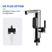 China 3300W Instant Electric Heating Faucet with 3s Fast Heating and 304 Stainless Steel for Bathroom for sale