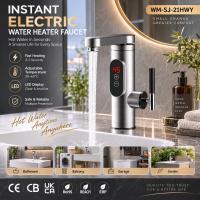 China 3300W Instant Electric Heating Faucet with 3s Fast Heating and 304 Stainless Steel for Bathroom for sale