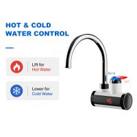 China 3300W Instantaneous Electric Water Heater Tap with LED Digital Display and 3s Fast Heating for Kitchen for sale