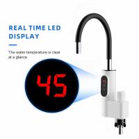 China 3300W ABS Material Instant Hot Water Electric Water Heater Tap for Kitchen and Bathroom for sale