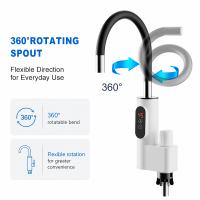 China 3300W ABS Material Instant Hot Water Electric Water Heater Tap for Kitchen and Bathroom for sale