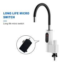 China 3300W ABS Material Instant Hot Water Electric Water Heater Tap for Kitchen and Bathroom for sale