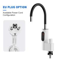 China 3300W ABS Material Instant Hot Water Electric Water Heater Tap for Kitchen and Bathroom for sale