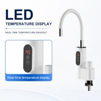 China 3s Fast Heating Electric Heating Tap with 360° Free Rotation and LED Digital Temperature Display for Kitchen for sale
