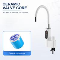 China 3s Fast Heating Electric Heating Tap with 360° Free Rotation and LED Digital Temperature Display for Kitchen for sale