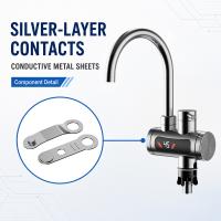 China 3.3KW 304 Stainless Steel 3s Fast Heating Instant Electric Water Heater Faucet for Kitchen for sale