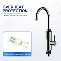 China 304 Stainless Steel 3.3KW Tankless Instant Electric Water Heater Faucet for Kitchen and Bathroom for sale