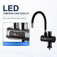 China 3.3KW Instant Electric Heating Faucet with 304 Stainless Steel and IPX4 Waterproof for Kitchen & Bathroom for sale