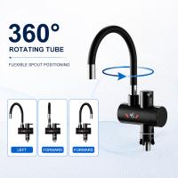 China 3.3KW Instant Electric Heating Faucet with 304 Stainless Steel and IPX4 Waterproof for Kitchen & Bathroom for sale