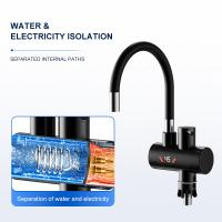 China 3.3KW Instant Electric Heating Faucet with 304 Stainless Steel and IPX4 Waterproof for Kitchen & Bathroom for sale