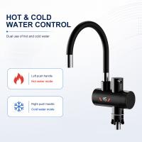 China 3.3KW Instant Electric Heating Faucet with 304 Stainless Steel and IPX4 Waterproof for Kitchen & Bathroom for sale