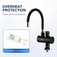 China 3.3KW Instant Electric Heating Faucet with 304 Stainless Steel and IPX4 Waterproof for Kitchen & Bathroom for sale