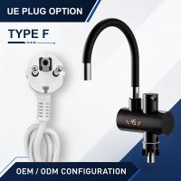 China 3.3KW Instant Electric Heating Faucet with 304 Stainless Steel and IPX4 Waterproof for Kitchen & Bathroom for sale