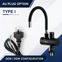 China 3.3KW Instant Electric Heating Faucet with 304 Stainless Steel and IPX4 Waterproof for Kitchen & Bathroom for sale