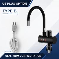 China 3.3KW Instant Electric Heating Faucet with 304 Stainless Steel and IPX4 Waterproof for Kitchen & Bathroom for sale