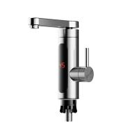 China 304 Stainless Steel 3.3KW Touch Button Control Instant Electric Water Heater Faucet for sale