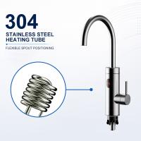 China Instant Electric Heating Faucet with 3s Fast Heating 3300W Power and 304 Stainless Steel Construction for sale
