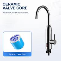 China 3300W Electric Heating Tap with LED Digital Temperature Display and 304 Stainless Steel Instant Water Heater for sale