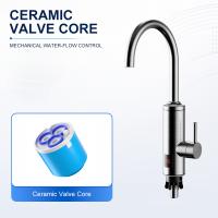 China 304 Stainless Steel 3.3KW IPX4 Waterproof Instant Electric Water Heater Faucet for Bathroom and Kitchen for sale