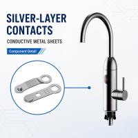 China 3300W 3.3KW Power 304 Stainless Steel Instant Electric Heating Faucet with 3s Fast Heating for Kitchen and Bathroom for sale