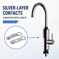 China 3s Fast Heating 3300W Instant Electric Heating Faucet with Anti-scalding Protection for sale