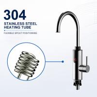 China 3s Fast Heating 3300W Instant Electric Heating Faucet with Anti-scalding Protection for sale