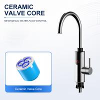China 3s Fast Heating 3300W Instant Electric Heating Faucet with Anti-scalding Protection for sale