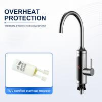 China 304 Stainless Steel 3300W 3s Fast Heating Electric Heating Tap for Instant Hot Water in Kitchen for sale