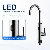 China 304 Stainless Steel 220-230V 3300W Instantaneous Hot Water Electric Heating Tap for Kitchen for sale