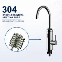 China 304 Stainless Steel 220-230V 3300W Instantaneous Hot Water Electric Heating Tap for Kitchen for sale
