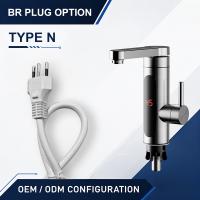 China 3300W Electric Water Heater Tap with 360 Degree Rotatable Outlet and LED Display for Instantaneous Hot Water for sale
