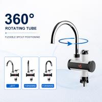 China 3300W 304 Stainless Steel Electric Heating Tap with 3-5 Seconds Fast Heating for Bathroom Hot Water Supply for sale