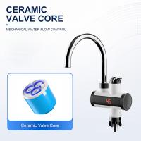 China 3300W 304 Stainless Steel Electric Heating Tap with 3-5 Seconds Fast Heating for Bathroom Hot Water Supply for sale