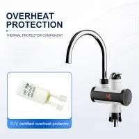 China 3300W 304 Stainless Steel Electric Heating Tap with 3-5 Seconds Fast Heating for Bathroom Hot Water Supply for sale