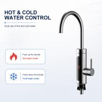 China 304 Stainless Steel 3300W Instant Electric Water Heating Faucet for Kitchen24-hour on-demand hot water with 3s instant heating. 304 stainless steel, 3300W power, 30-60℃ temperature range. CE/EMC/LVD/ for sale