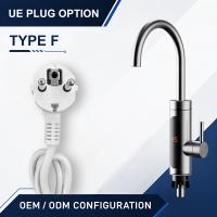China 304 Stainless Steel 3300W Instant Electric Water Heating Faucet for Kitchen24-hour on-demand hot water with 3s instant heating. 304 stainless steel, 3300W power, 30-60℃ temperature range. CE/EMC/LVD/ for sale